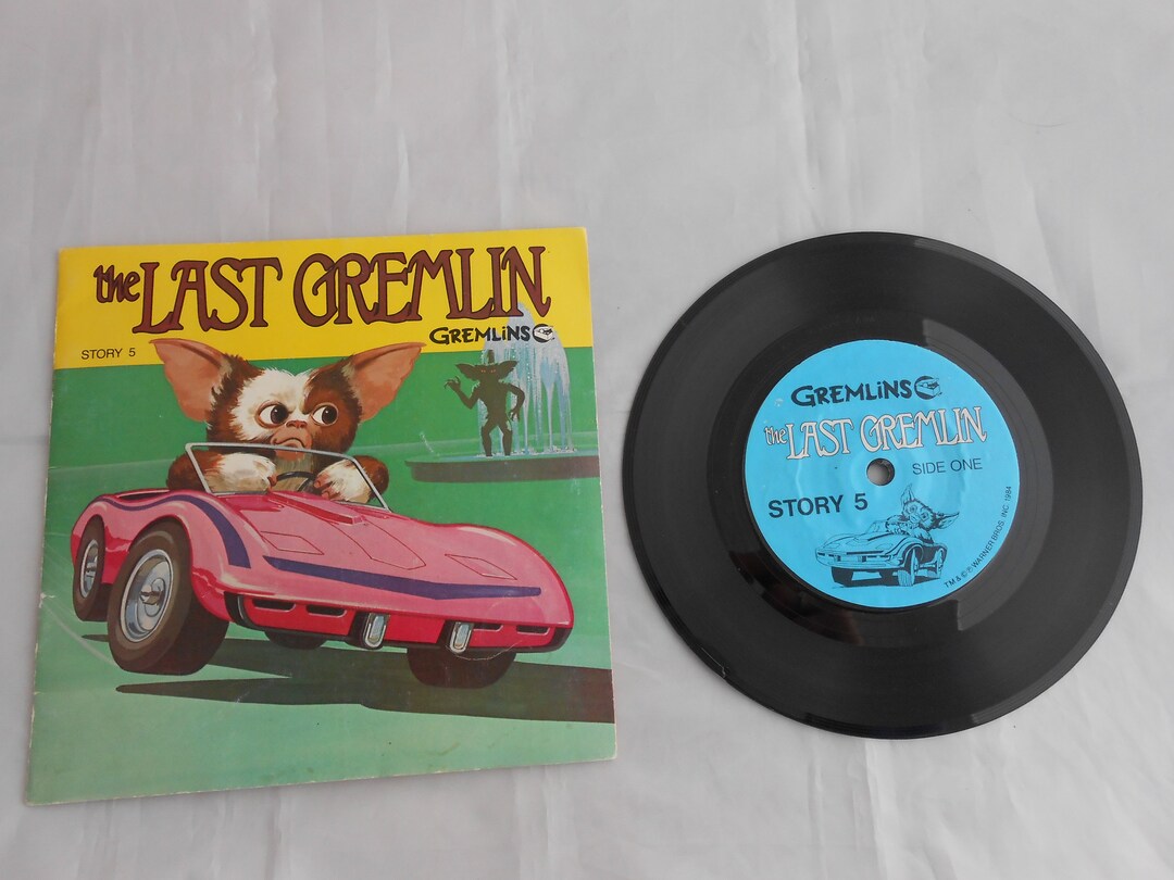 Vintage the Last Gremlin Read Along Book and Record, 33RPM, 1984 ...