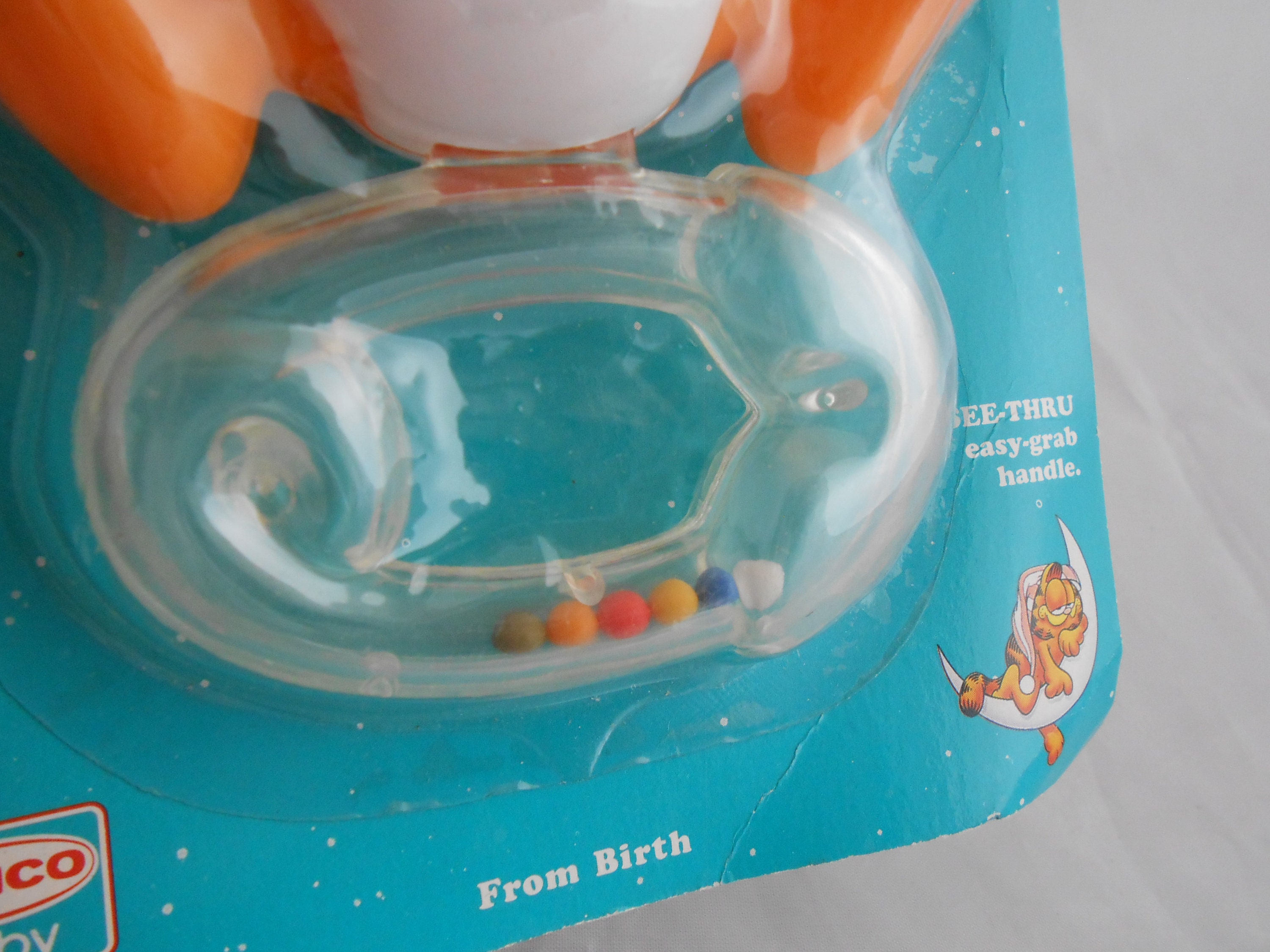 Vintage Garfield Diaper Pin-pals Rattle NIB Remco Baby | Etsy