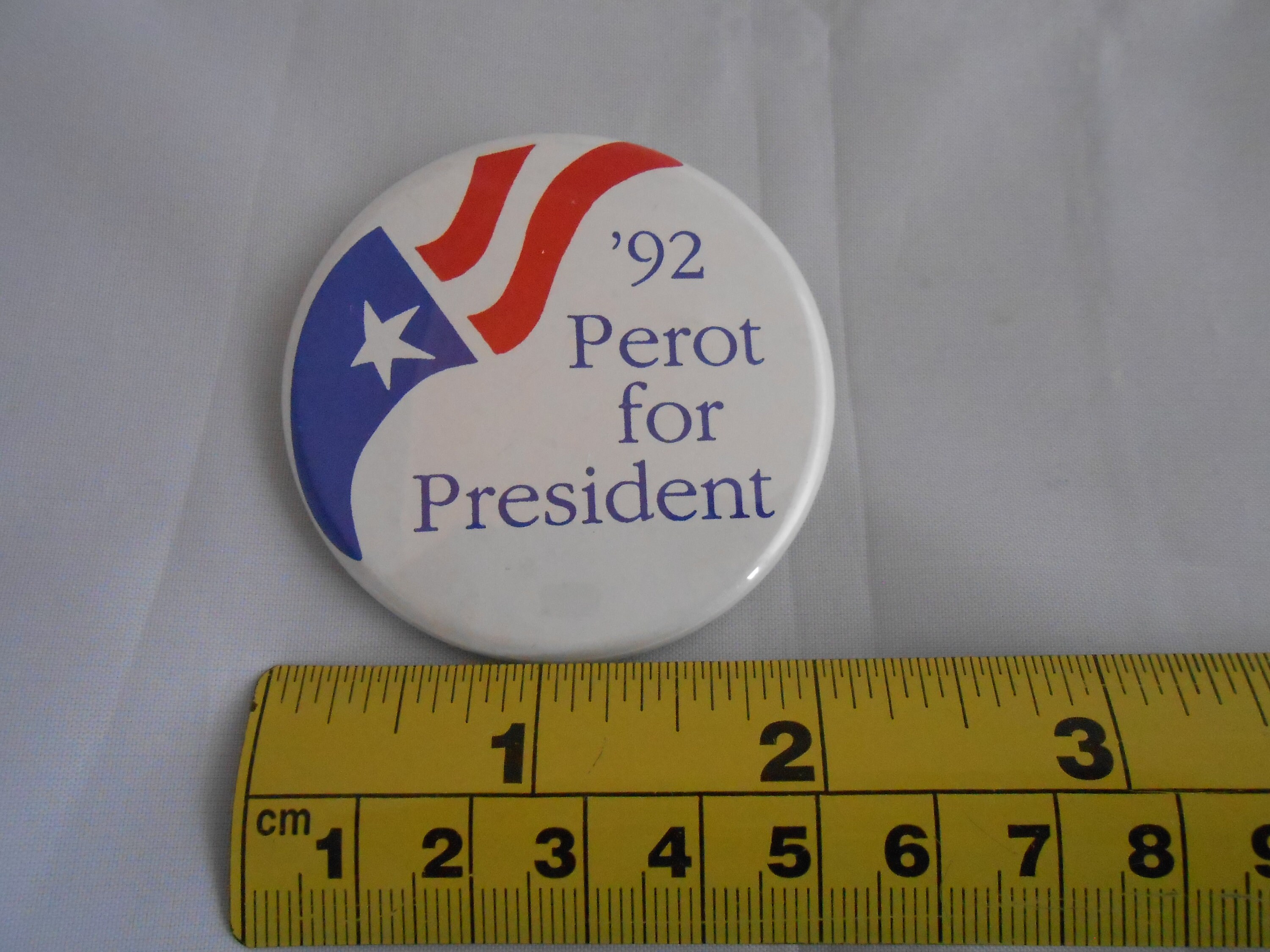 Ross Perot For President 1992 Campaign Button Pin Vintage | Etsy