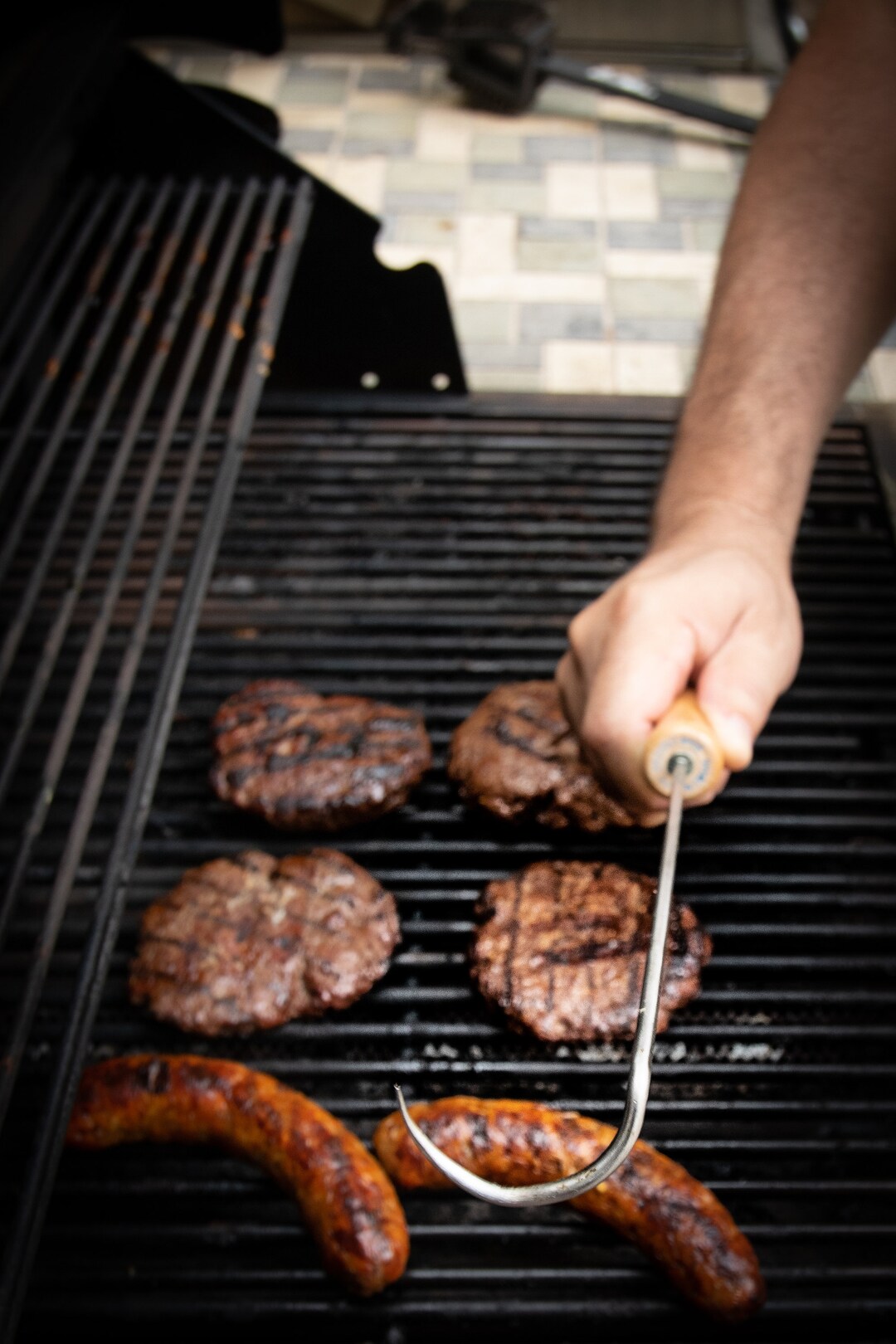 Pit Mate Pro, BBQ Grilling Fork, Grill Fork for Him, Left and Right ...