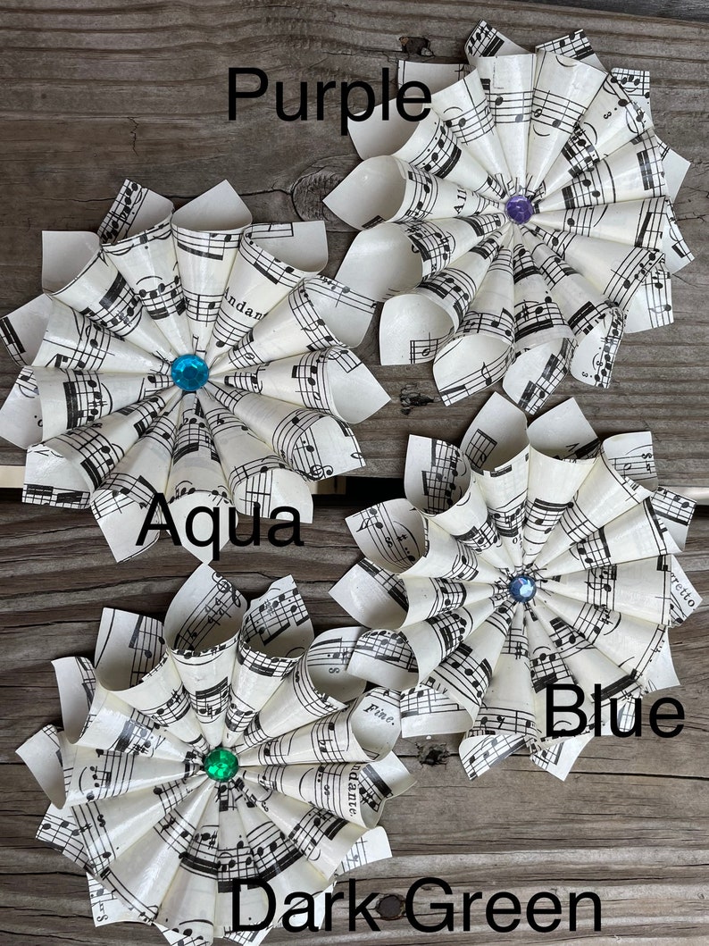 Sheet Music Christmas Ornament | Etsy