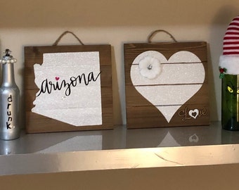 I Love Arizona | Etsy