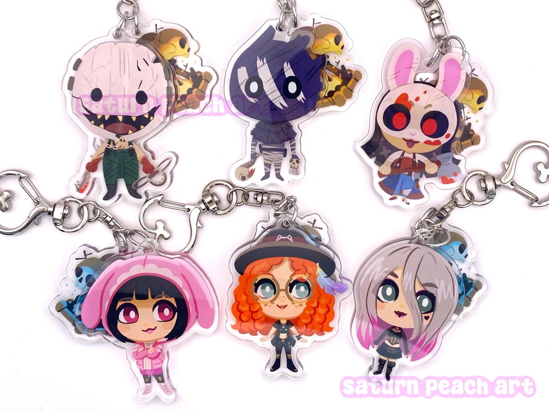 DBD Killer and Survivor Charms | 2" Double Sided Acrylic Keychains With ...