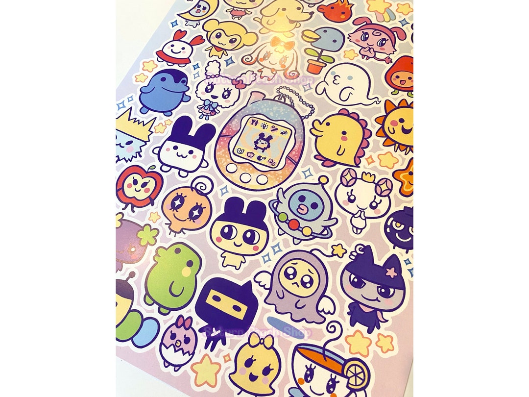 Nostalgic Digital Pet Pocket Friends Art Print 11x14 - Etsy