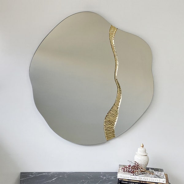 Irregular Shaped Mirror - Etsy