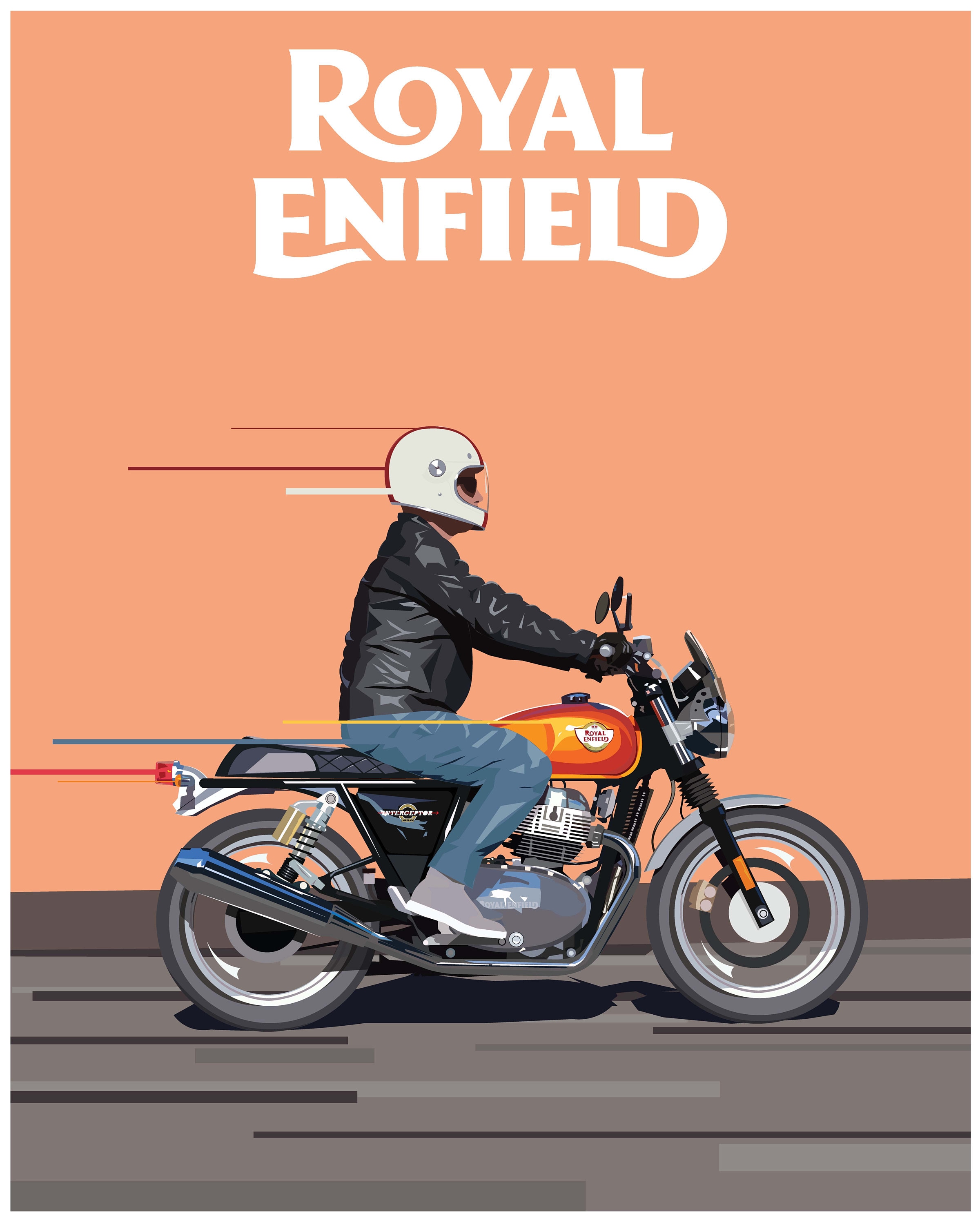 Royal Enfield Interceptor 650 - Etsy
