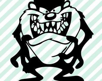 Tasmanian Devil SVG Digital Prints Art & Collectibles etna.com.pe
