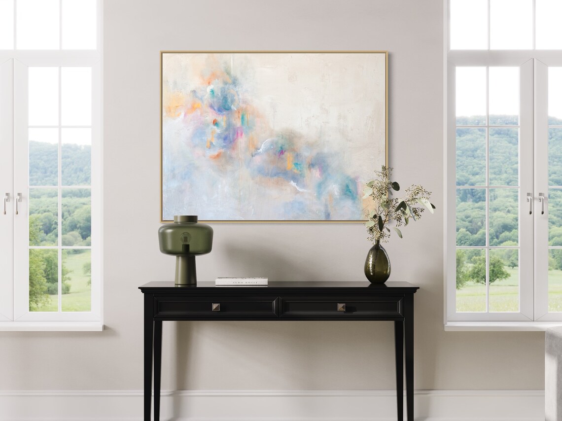 Abstract Art "garments of Praise" | Home Decor | Large Fine Art Print ...