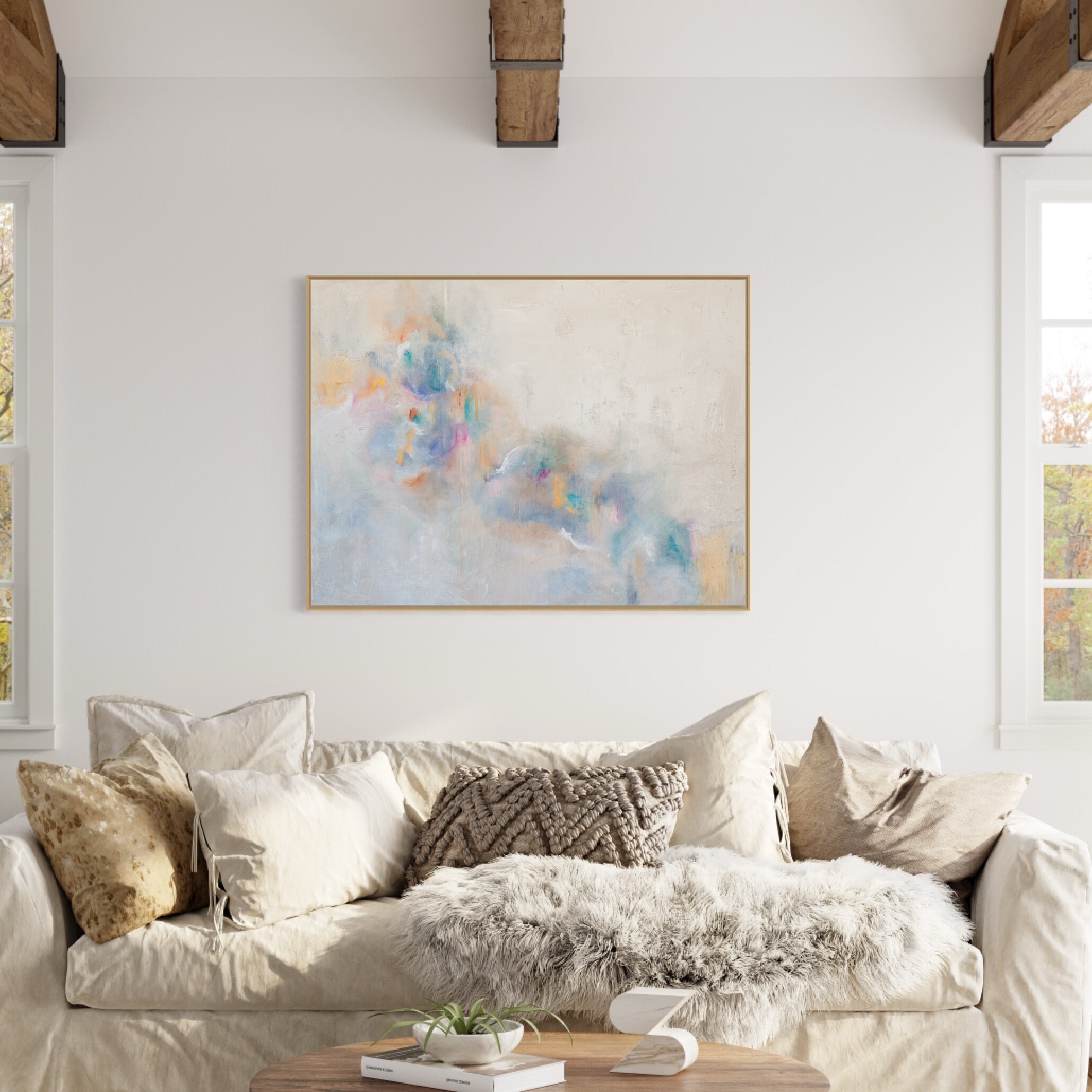 Abstract Art "garments of Praise" | Home Decor | Large Fine Art Print ...