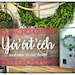 Yaateeh Welcome to Our Home Border Design Wood Sign Navajo Language ...