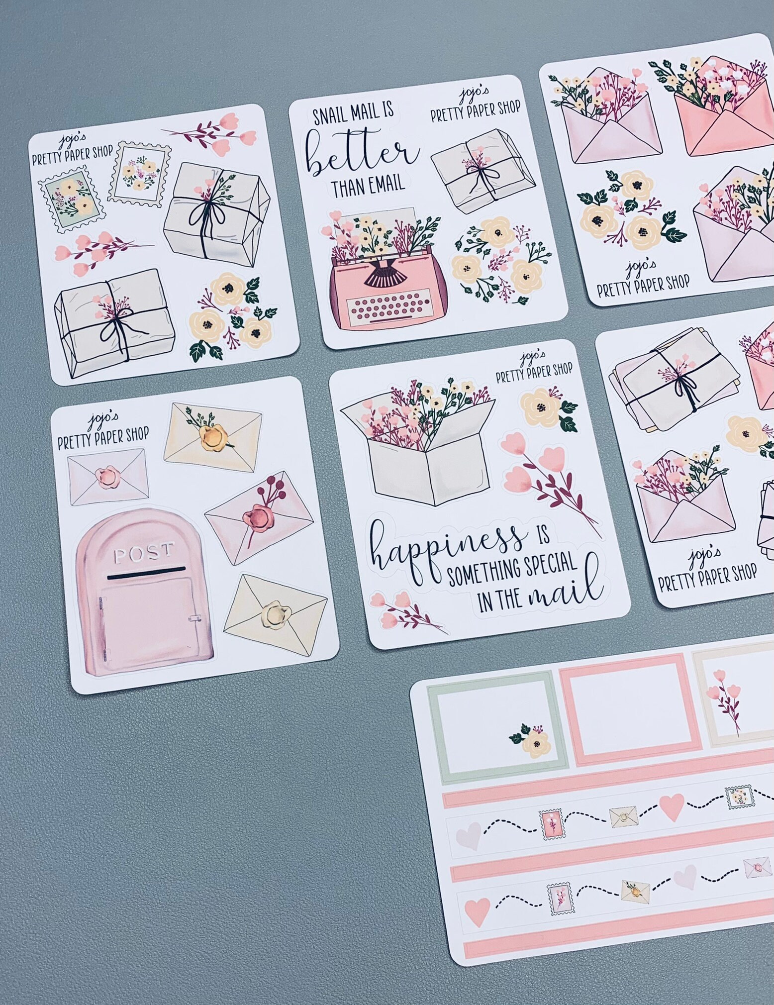 Happy Mail Collection - Planner Stickers - Etsy