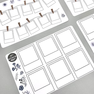 Bujo Frames - 5x7" Sheets - Planner - Bullet Journal - Memory Keeping ...