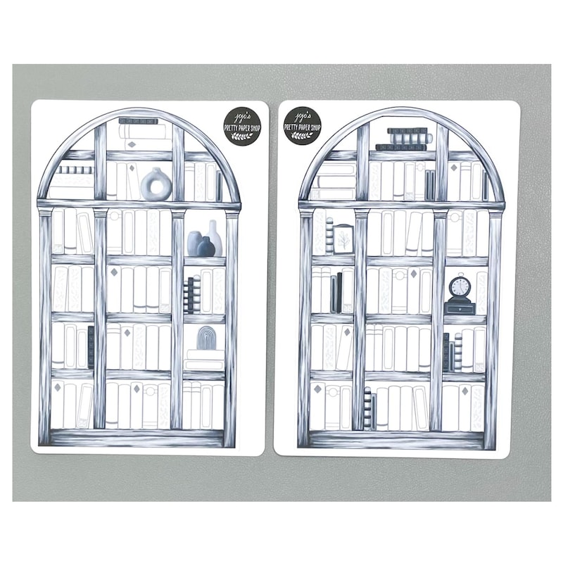 2025 Book Tracker Shelf - Etsy