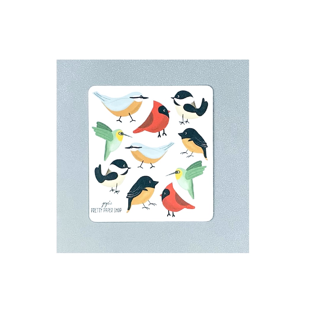 Bird - Planner Stickers - Single Sheet - Etsy