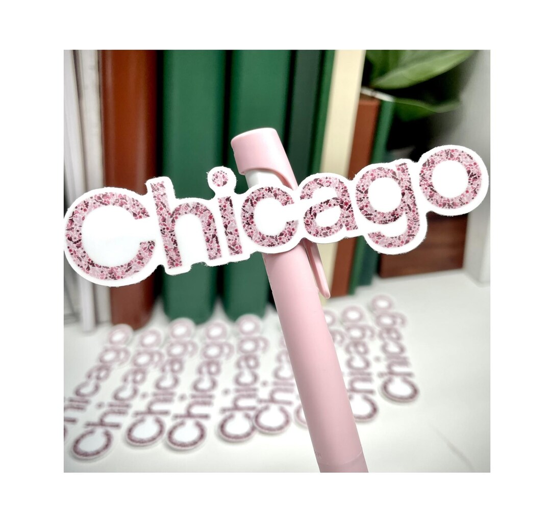 10 Chicago Floral Stickers Pack CPC Tablemate Gift Vinyls - Etsy