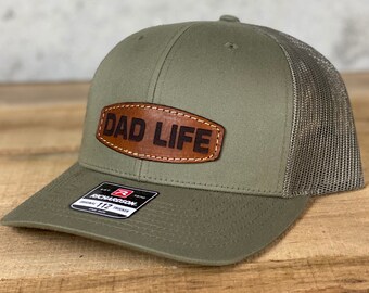 Leather “dad” Patch - Etsy