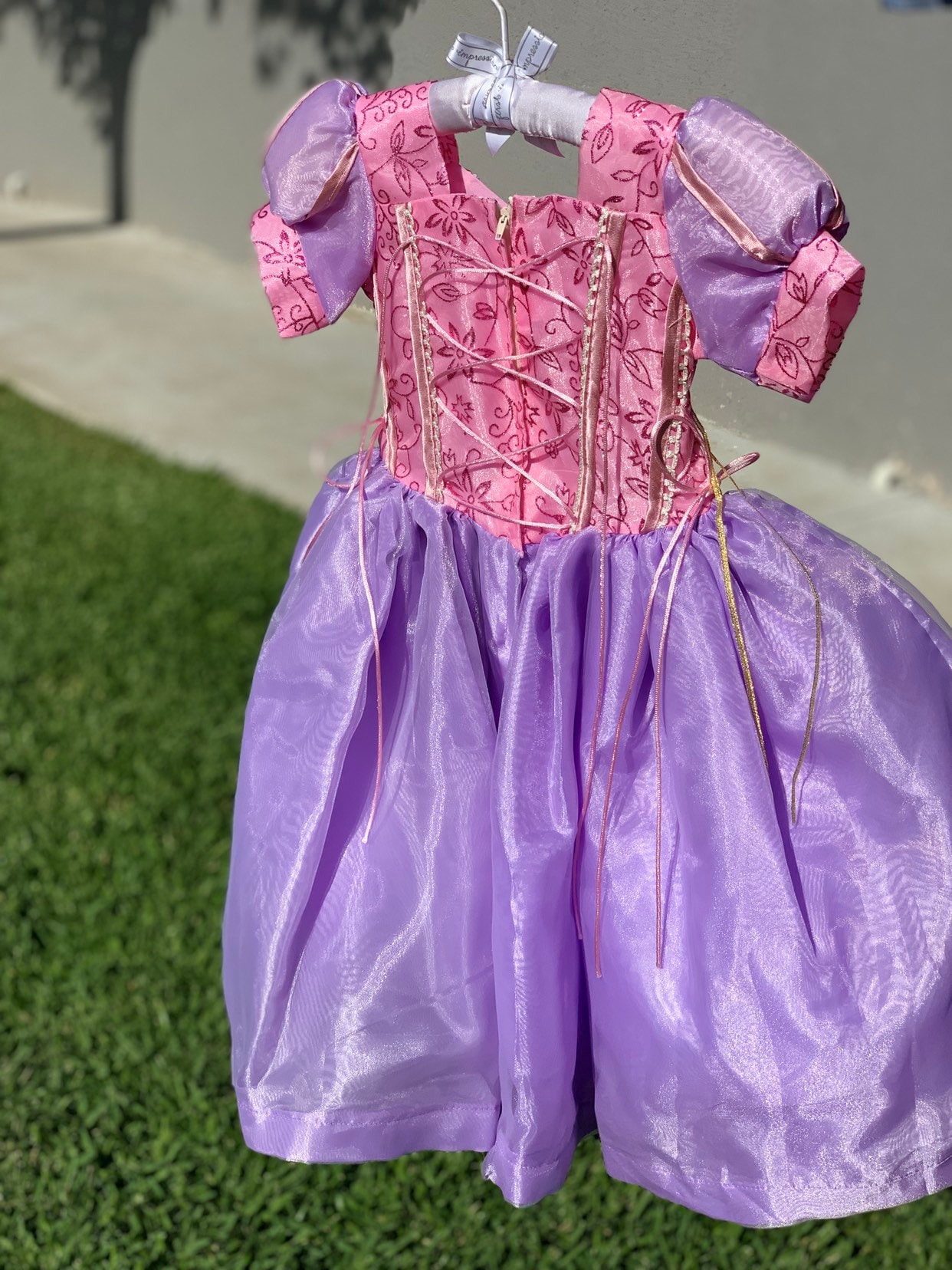 Rapunzel Dress - Etsy