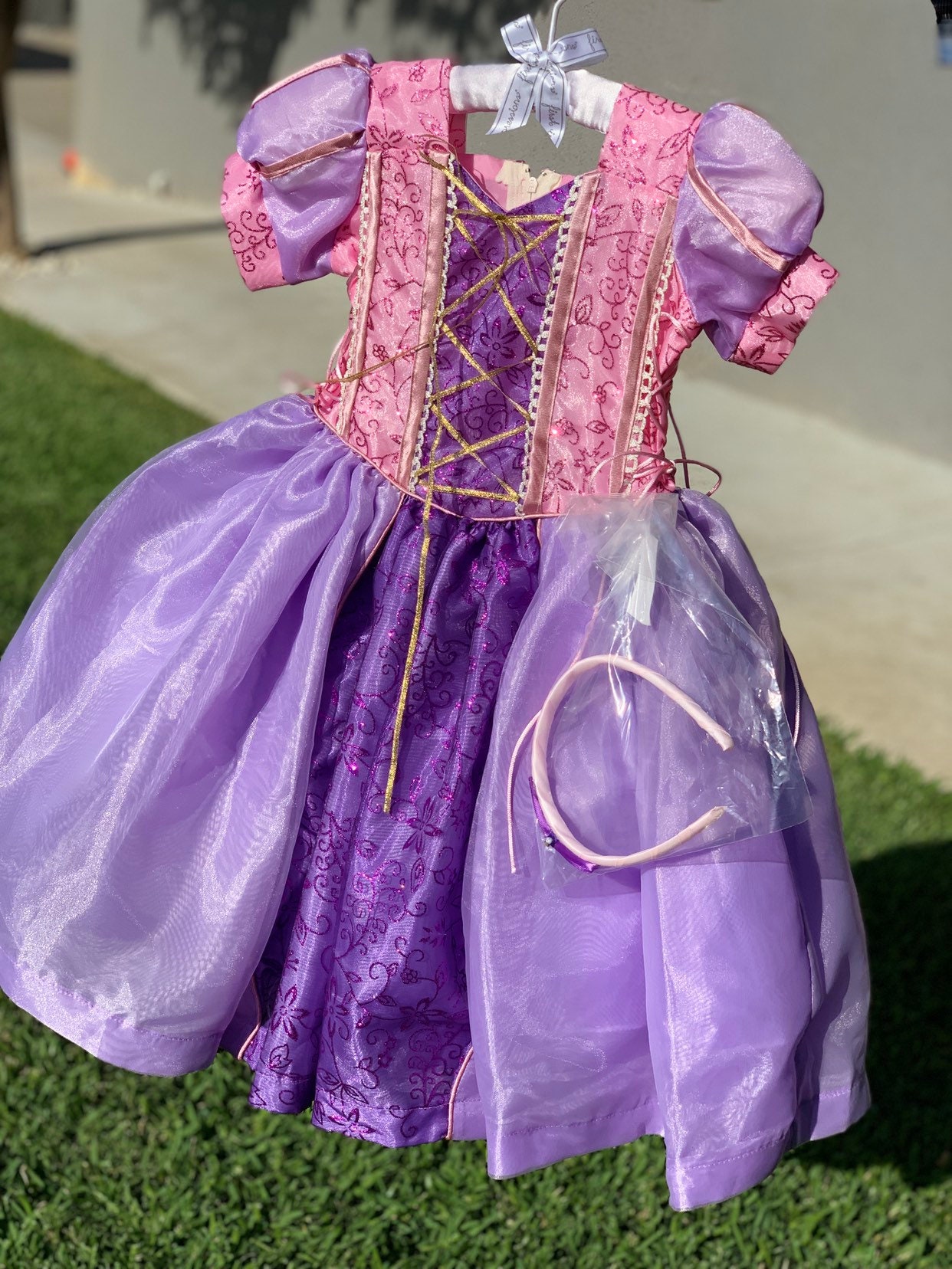 Rapunzel Dress - Etsy