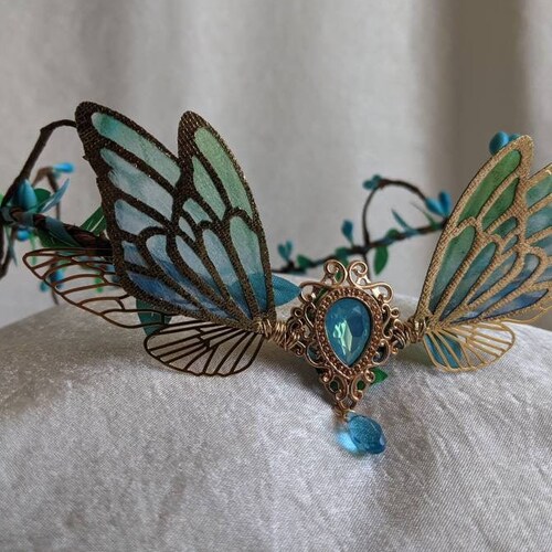 Enchanted Forest Elven Tiara - Etsy