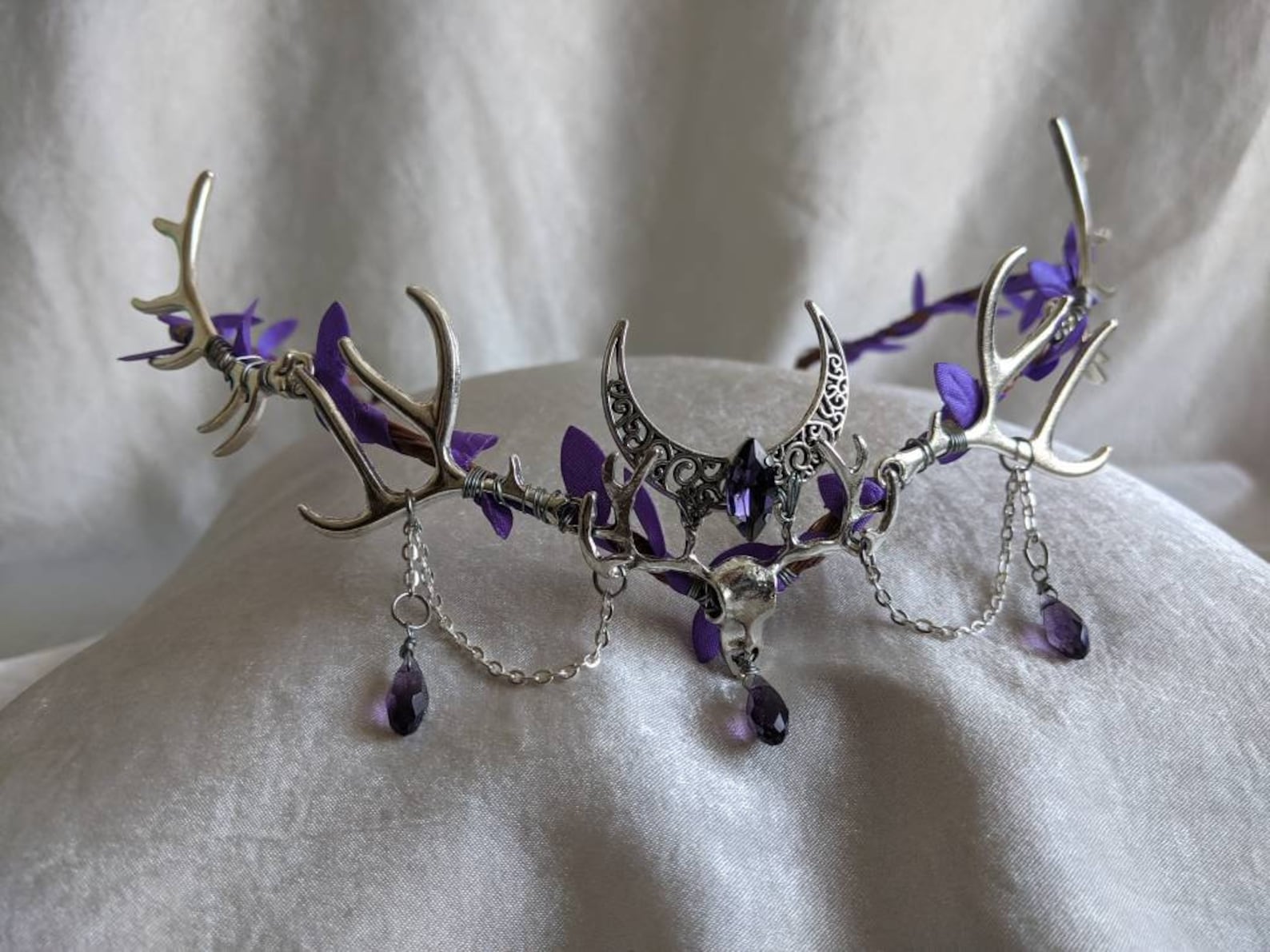 Crown of Cernunnos the Horned One - Etsy