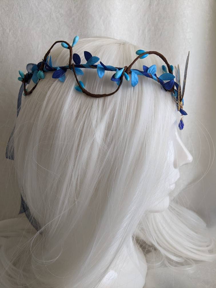 Enchanted Water Faerie Woodland Tiara | Etsy