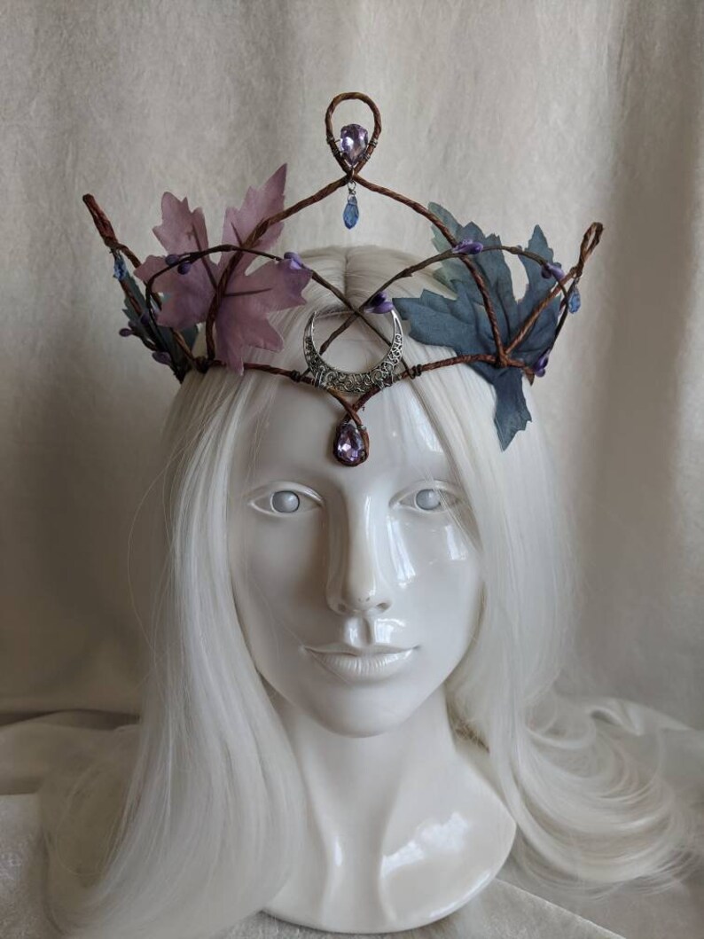 The Fall Reign Woodland Crown - Etsy