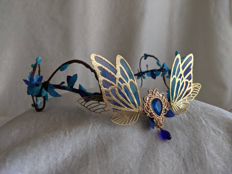 Enchanted Water Faerie Woodland Tiara - Etsy