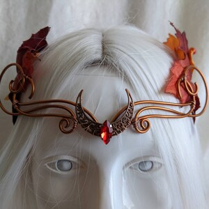 Autumn Blood Moon Tiara - Etsy