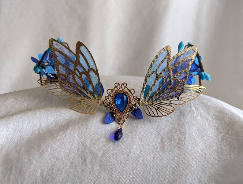 Enchanted Water Faerie Woodland Tiara - Etsy