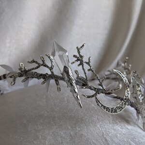 Queen of the Crystalline Forest Tiara - Etsy
