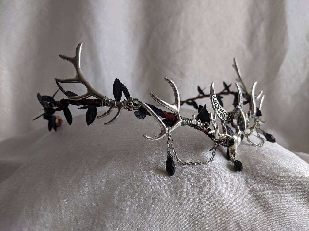 Crown of Cernunnos the Horned One - Etsy
