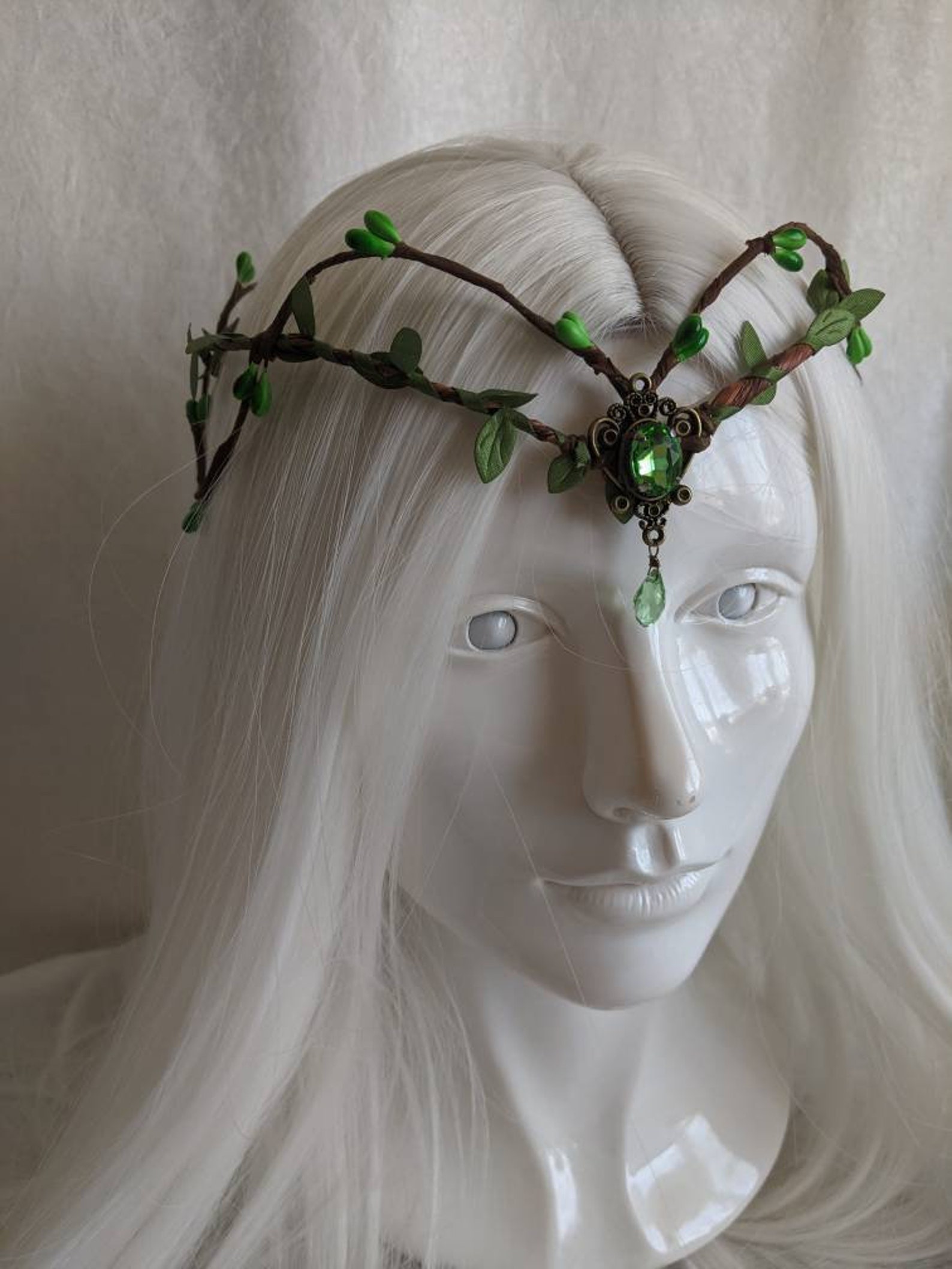 Enchanted Forest Elven Tiara - Etsy