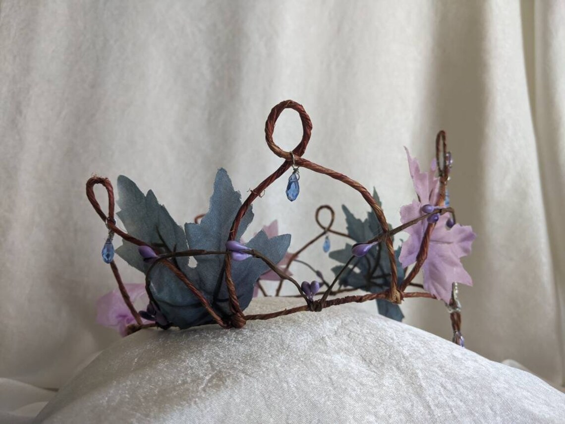 The Fall Reign Woodland Crown - Etsy