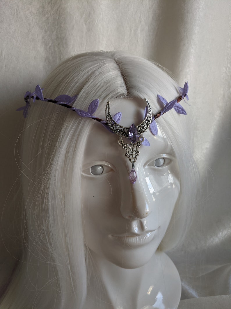 Moon Drop Woodland Tiara - Etsy
