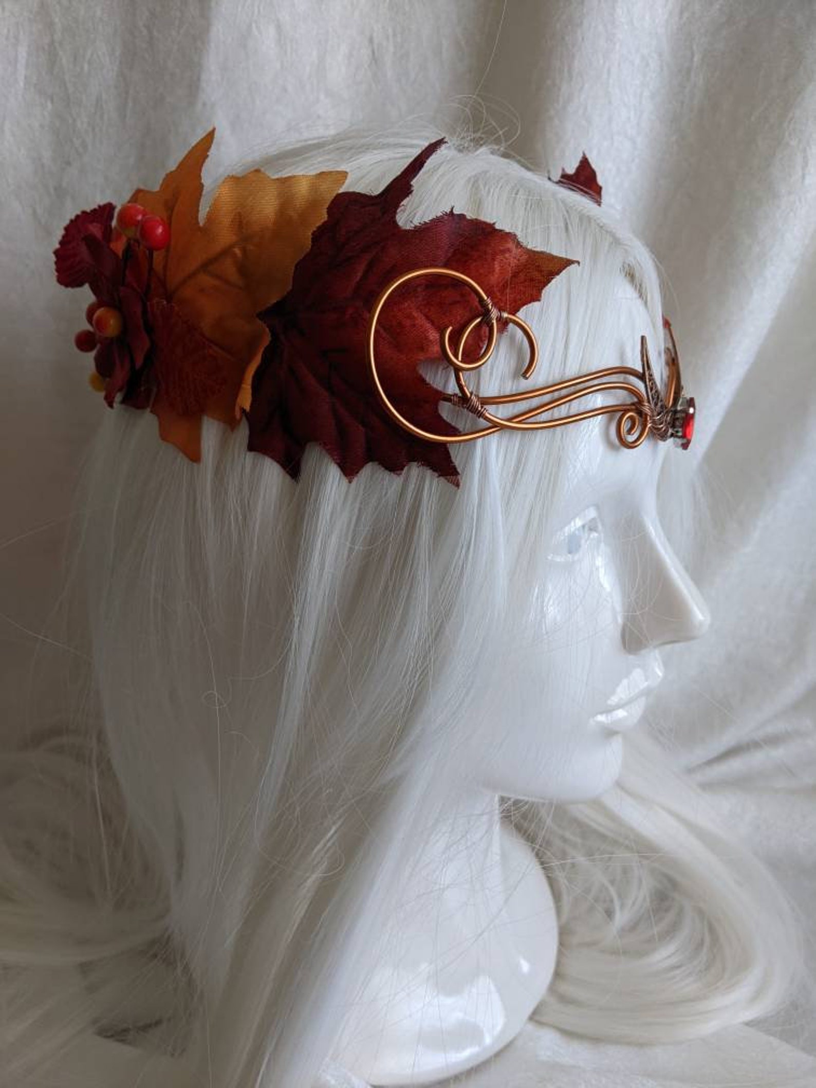 Autumn Blood Moon Tiara - Etsy
