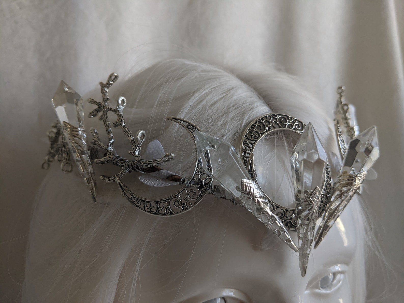Queen of the Crystalline Forest Tiara - Etsy