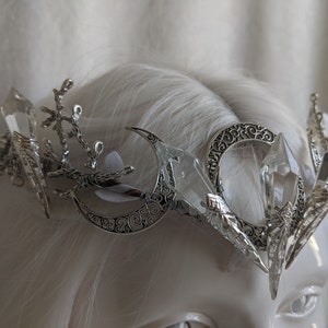 Queen of the Crystalline Forest Tiara - Etsy