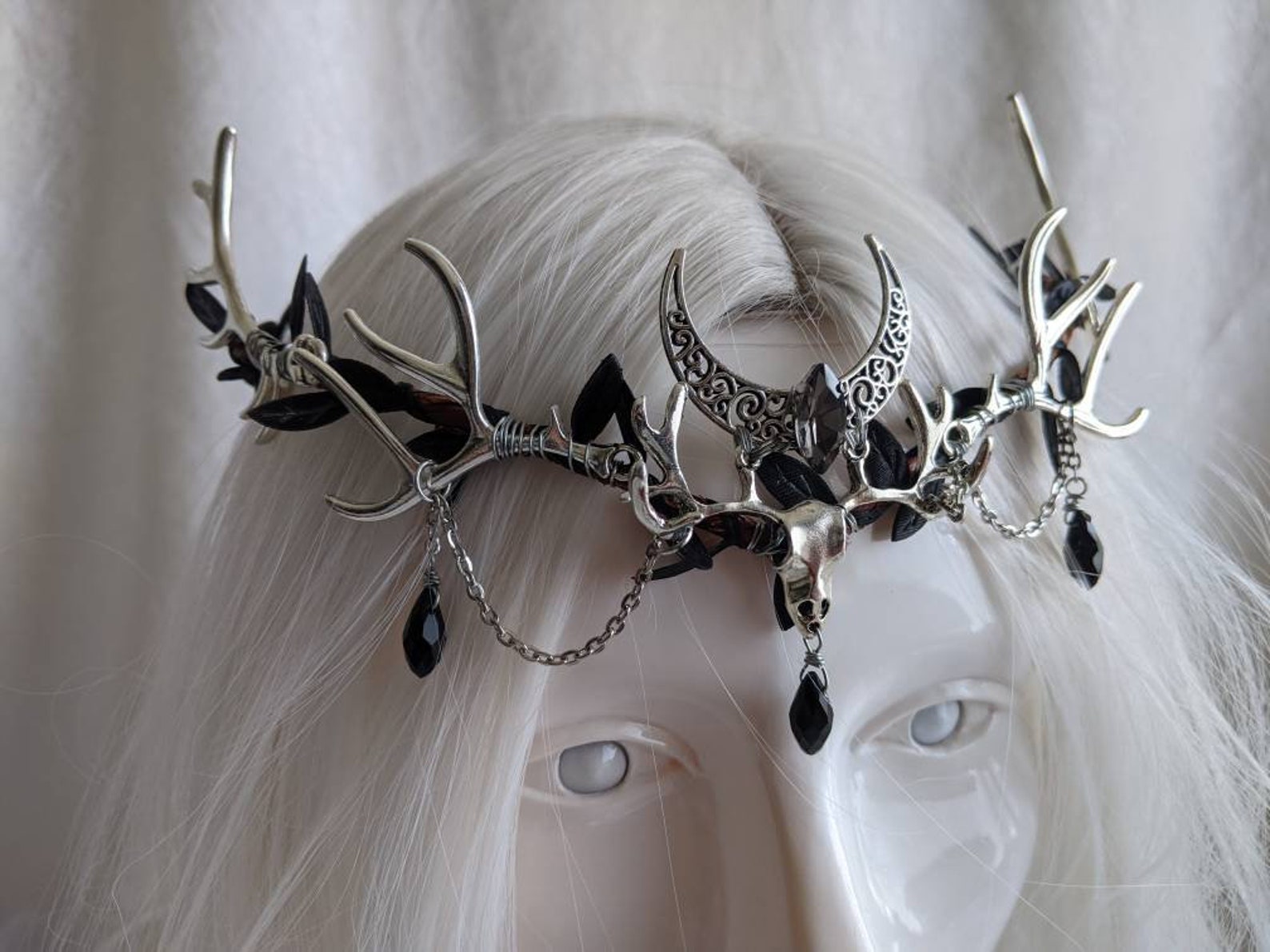 Crown of Cernunnos the Horned One - Etsy