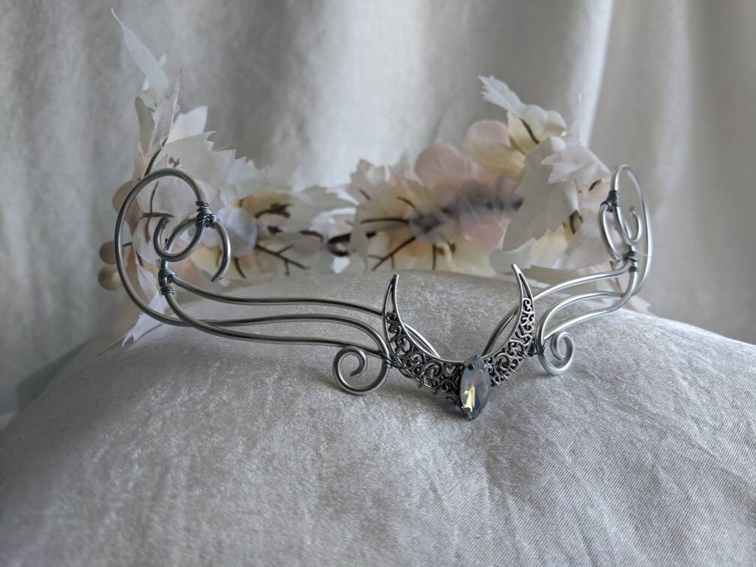 Light of the Opal Moon Tiara - Etsy