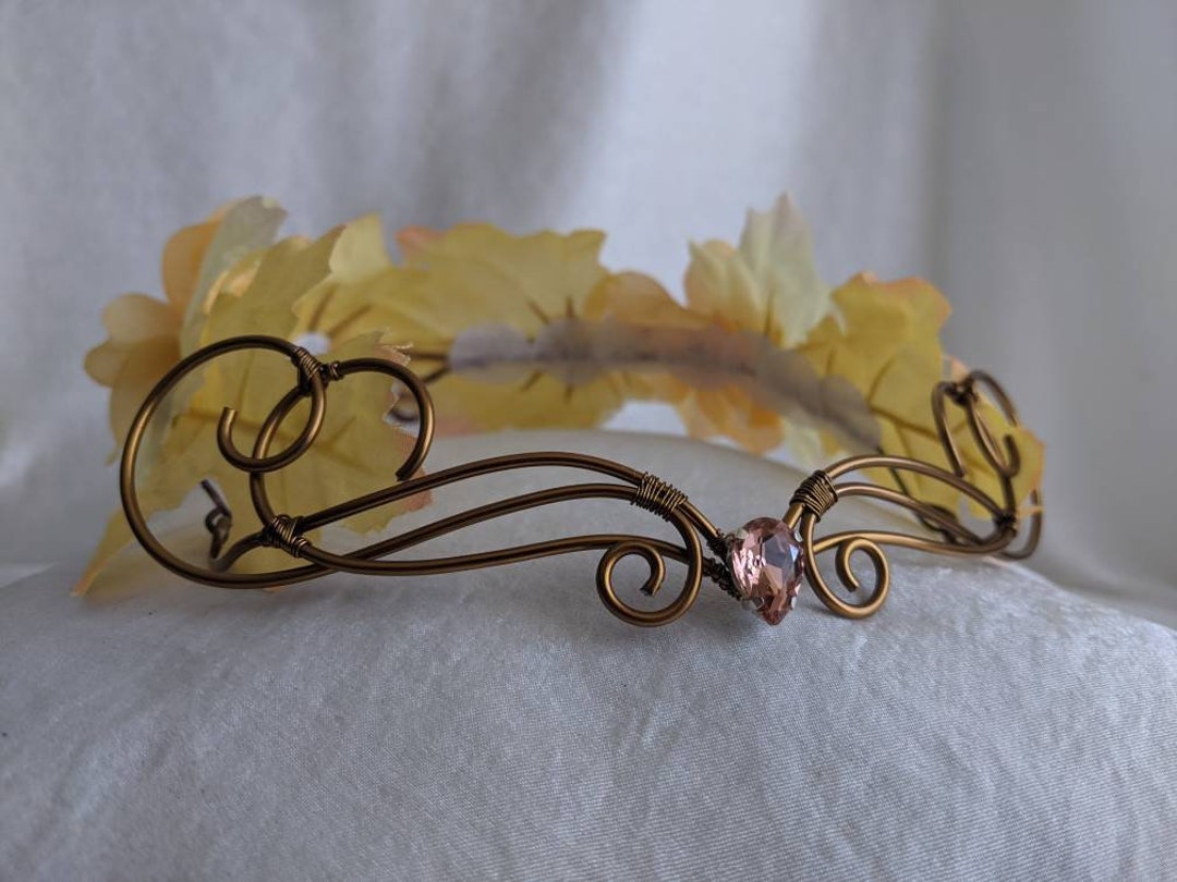 Golden Hour Autumn Tiara - Etsy
