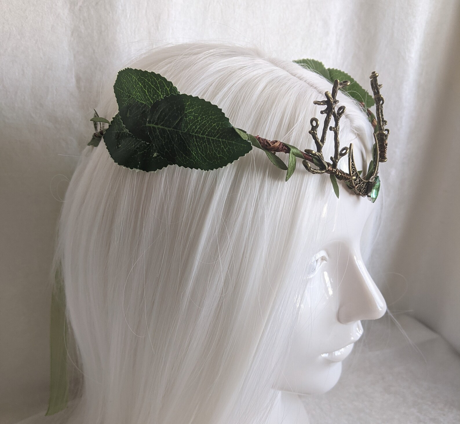 Midnight Forest Nymph Woodland Tiara - Etsy