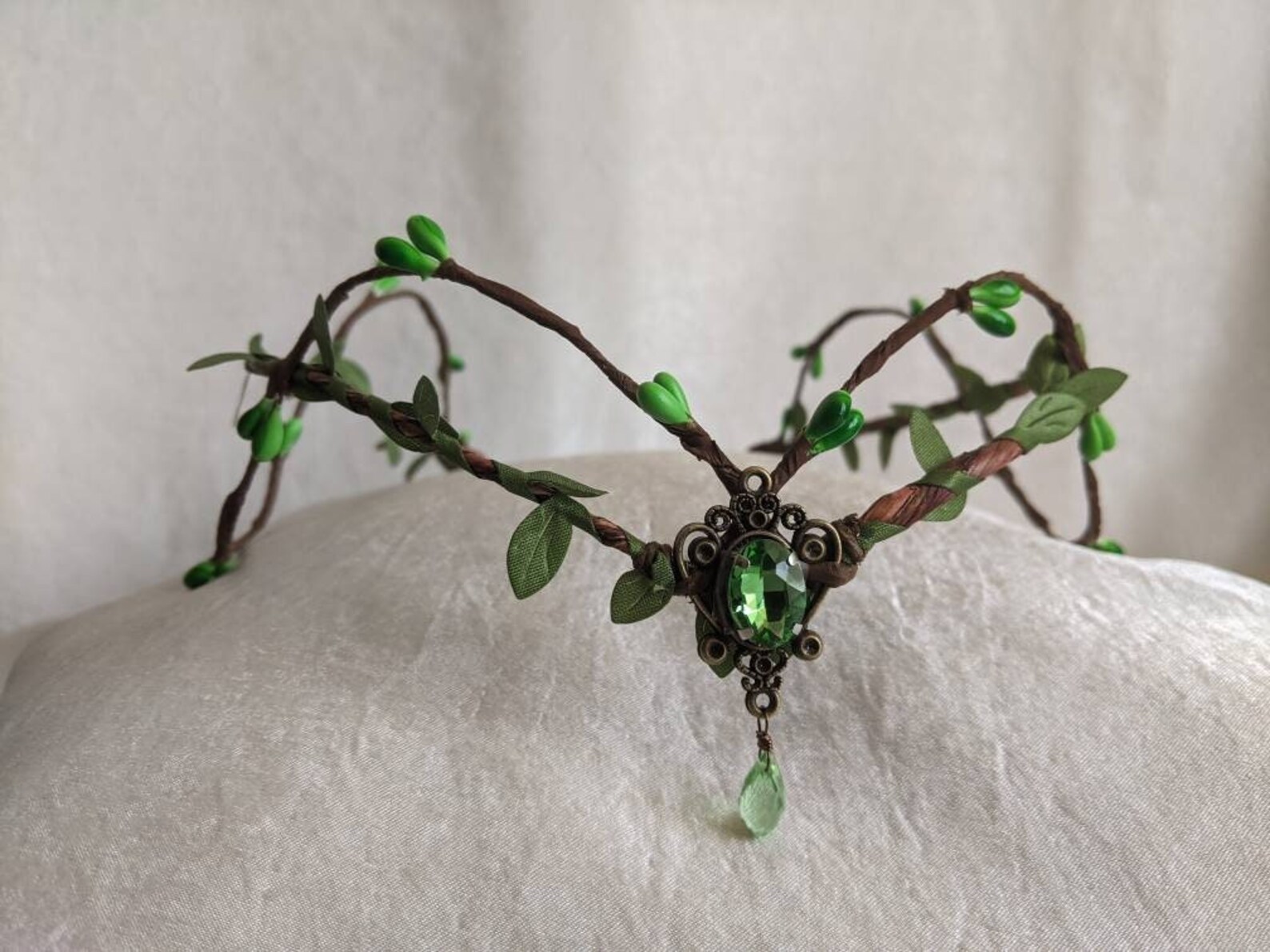 Enchanted Forest Elven Tiara - Etsy
