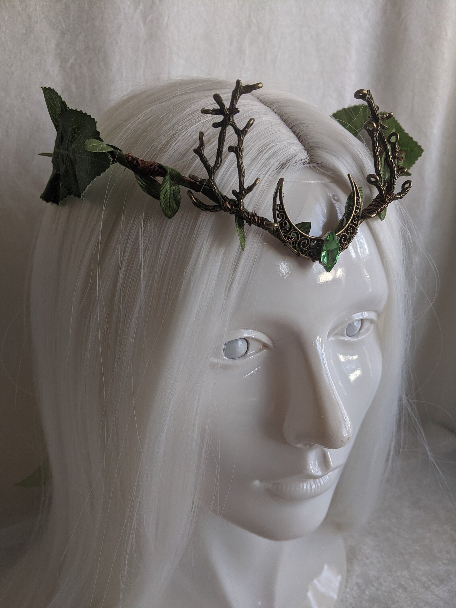 Midnight Forest Nymph Woodland Tiara - Etsy