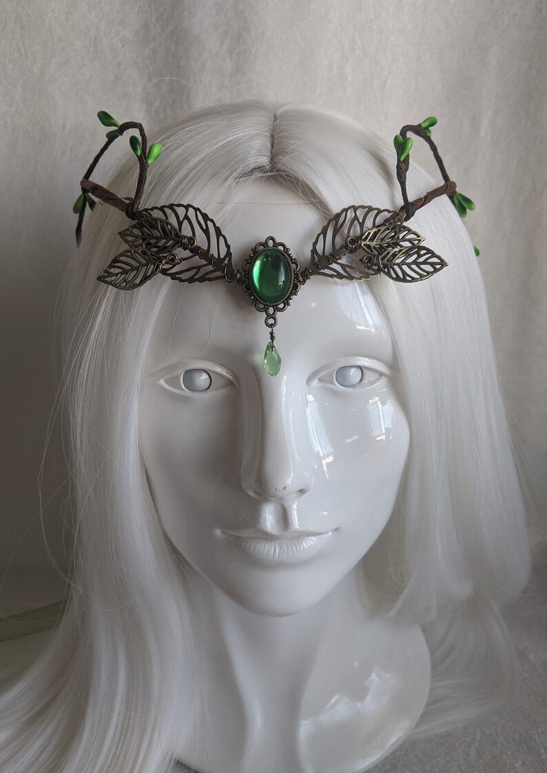 Enchanted Leaves Elven Tiara - Etsy