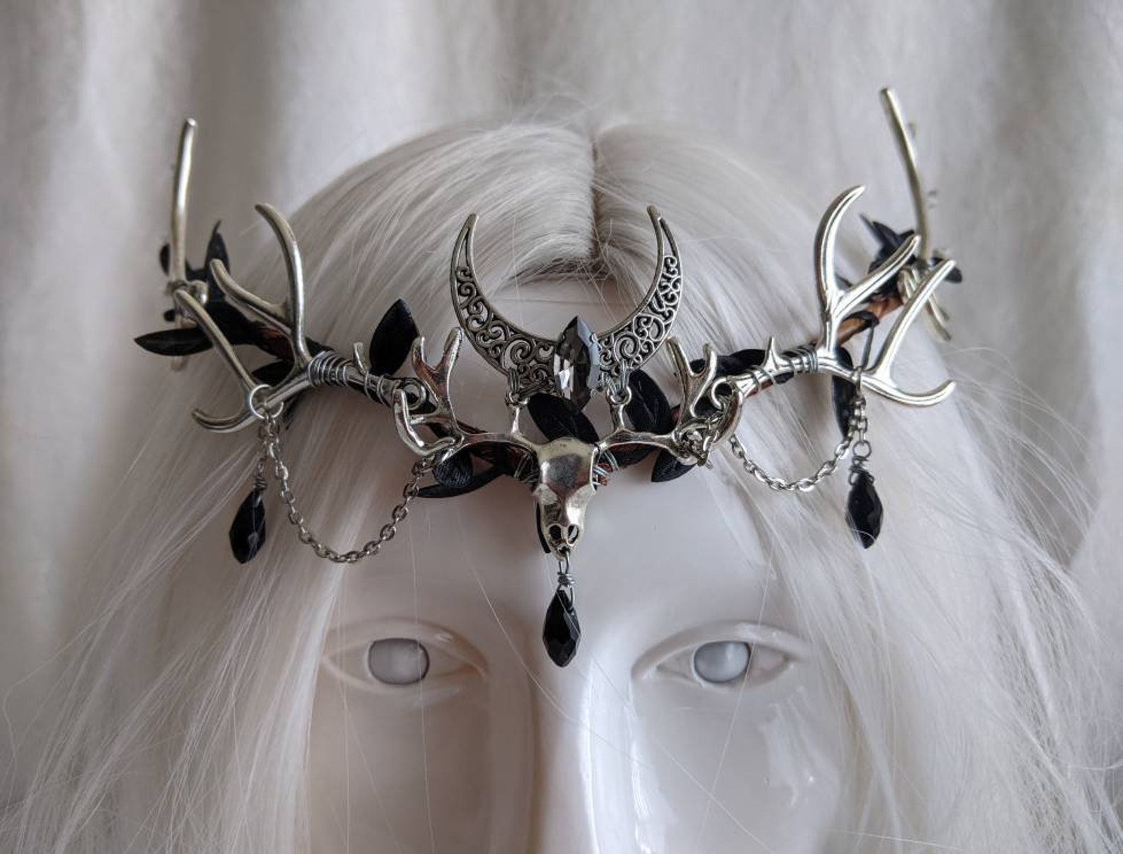 Crown of Cernunnos the Horned One - Etsy