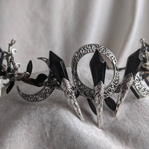 Queen of the Crystal Forest Tiara - Etsy