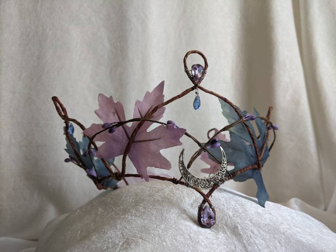 The Fall Reign Woodland Crown - Etsy