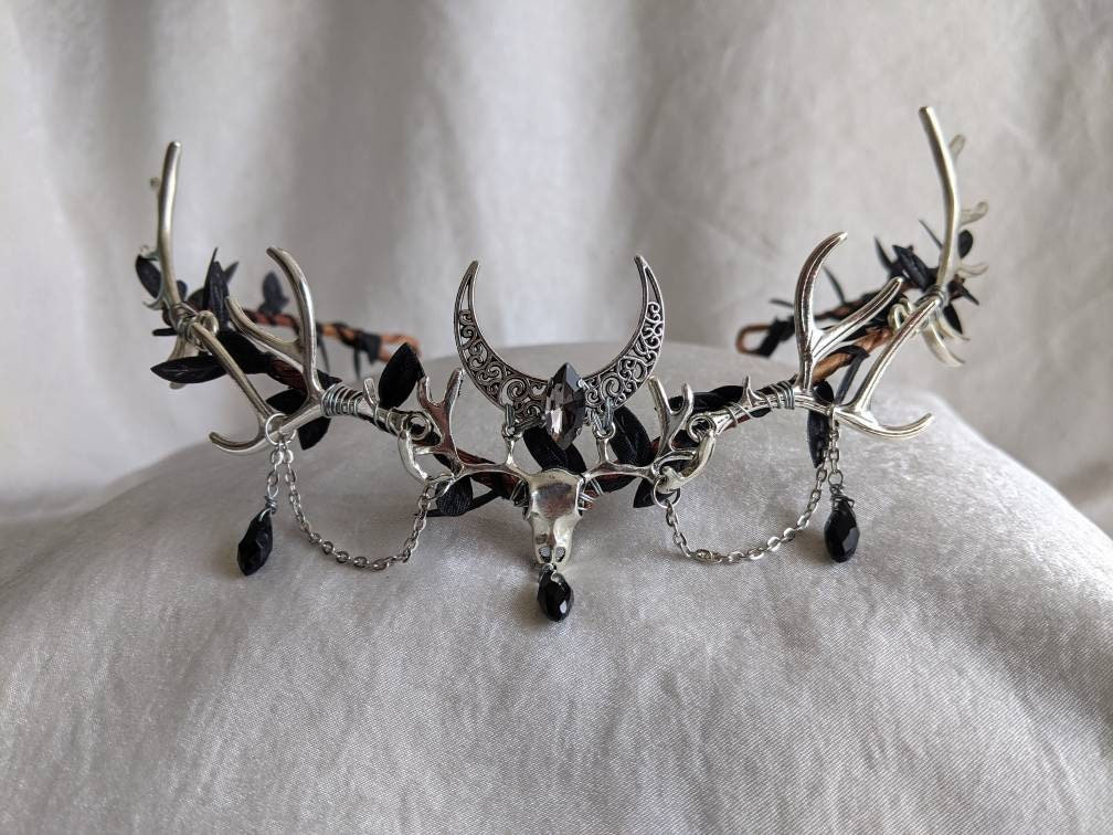 Crown of Cernunnos the Horned One - Etsy