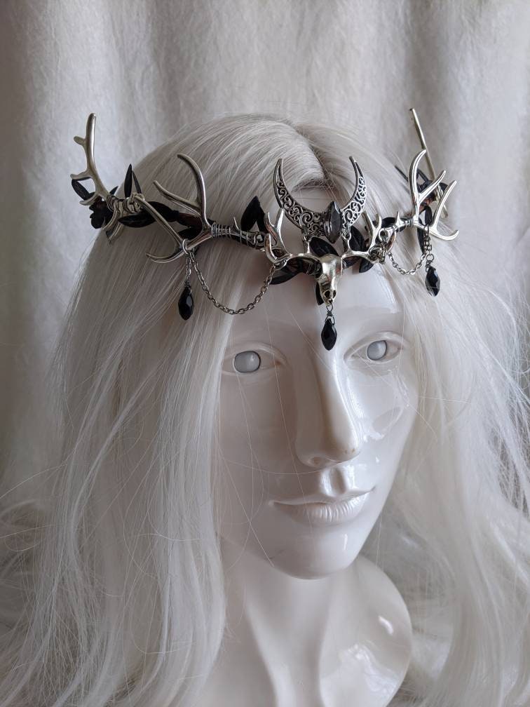 Crown of Cernunnos the Horned One - Etsy