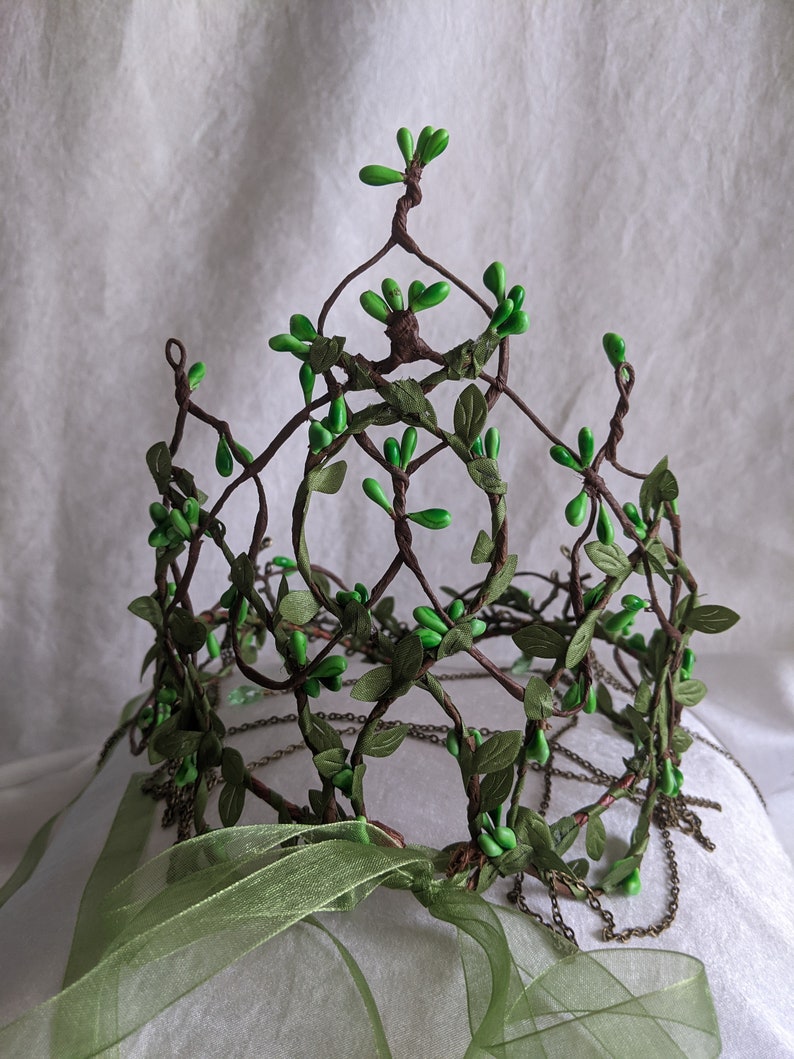 Reign of the Enchanted Forest Tiara Bronze Charms - Etsy